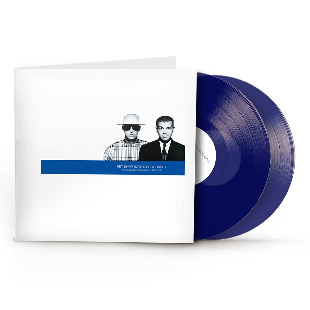 Discography: The Complete Singles Collection (2LP Blue Vinyl) | Pet Shop Boys